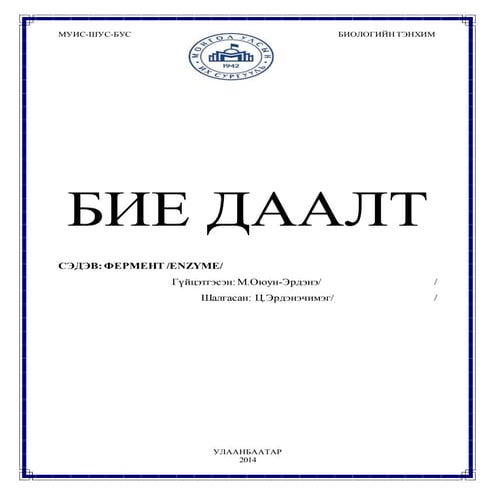 Enzyme bie daalt | DOCX