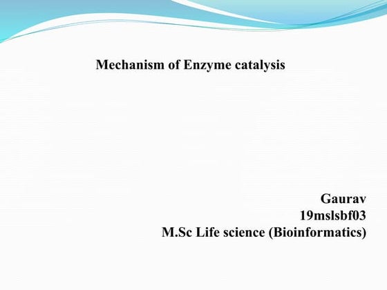 Lock and key model & induced fit model | PPT