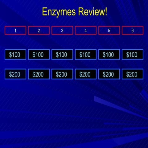 Enzyme Jeopardy | PPT