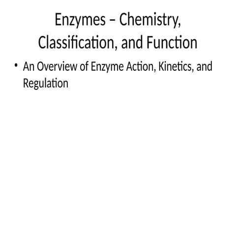 Enzyme_Presentation.pptx it will help you from reporting | PPTX