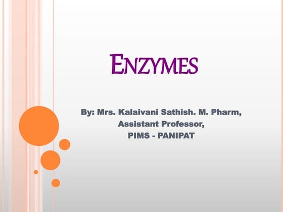 Enzymes | PPT