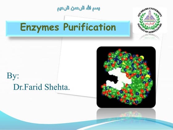 Methods of enzyme isolation and purification | PPT