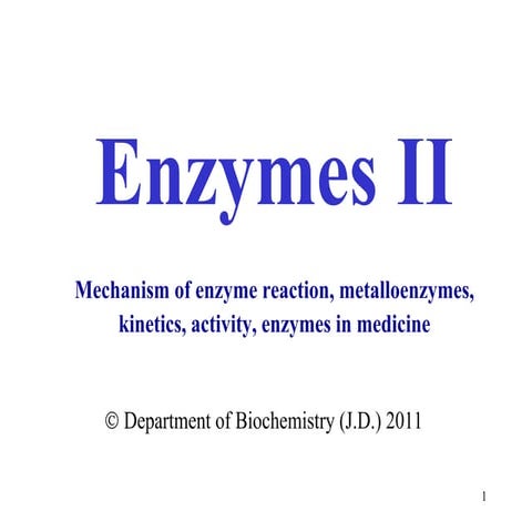 Enzymes 2 | PPT