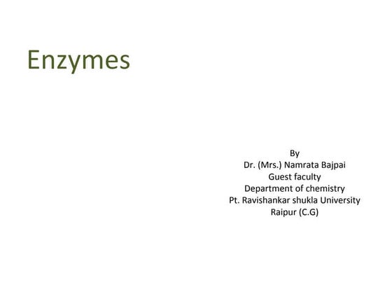 Enzyme induction and inhibition | PPTX | Chemistry | Science