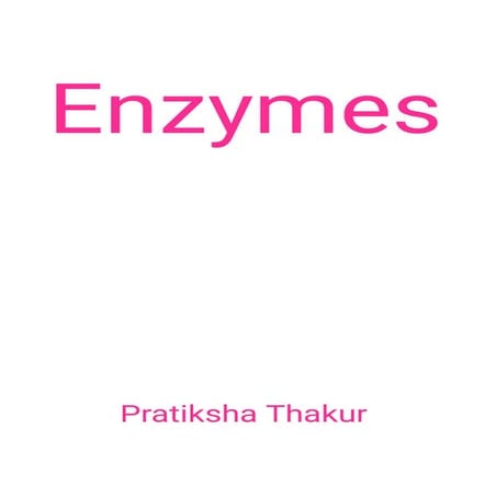 Enzymes | PDF
