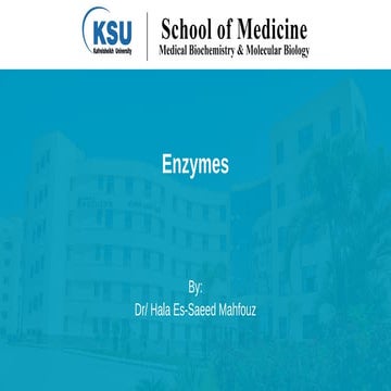 Enzymes (1).please be aware of this fact | PDF | Chemistry | Science