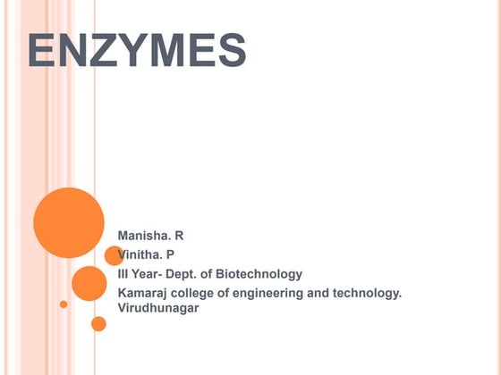 Bisubstrate reactions enzyme kinetics | PPT