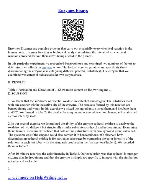 Catalase lab example | PPT