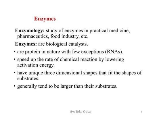Enzymes introduction and classification.ppt