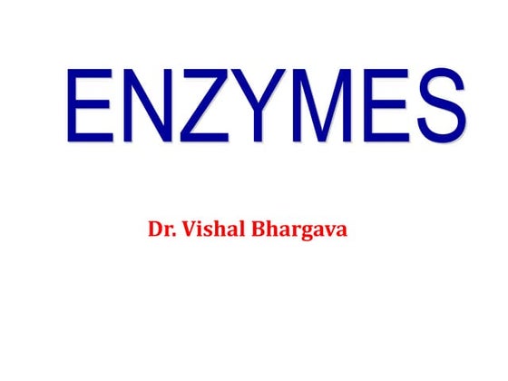 Enzymes definitions, types & classification | PPTX | Chemistry | Science