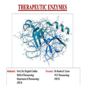 Enzyme therapy | PPTX