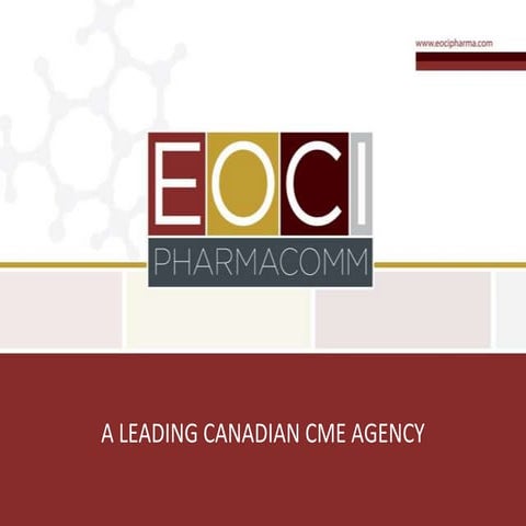 EOCI: A Leading Canadian CME Agency | PPTX