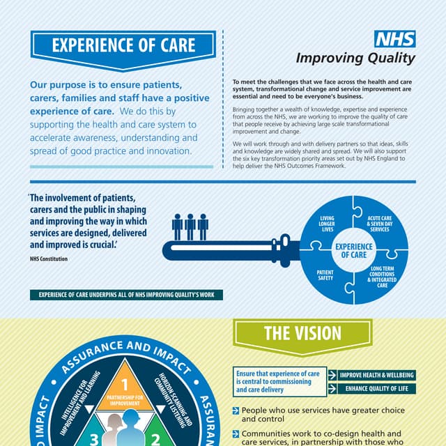 Experience of care infographic | PDF