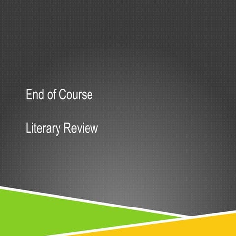 Eoc literary review | PPT