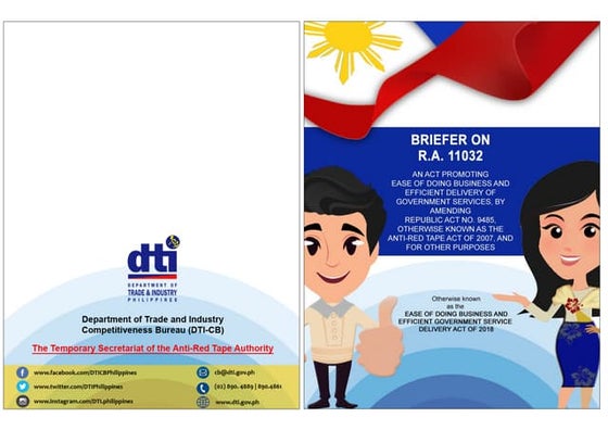 REPUBLIC ACT 9485 - ANTI-RED TAPE ACT OF 2007 (SIMPLIFIED) | PPTX