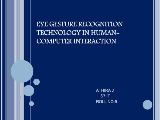 Eye Recognition | PPT