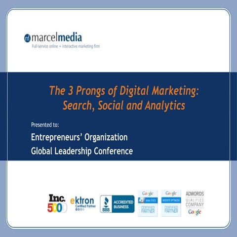 Marcel Media Social Hsmai2011 | PDF