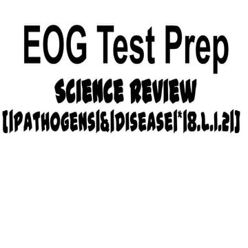 Eog test prep science review week 1 - april 25 - 8.l.1.2 part 2 | PPT