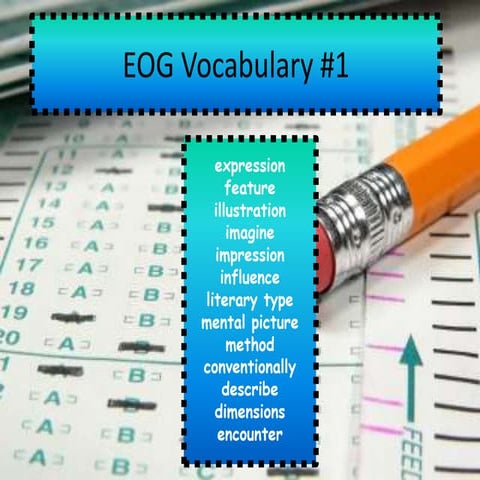 Eog Vocab 1 | PPTX