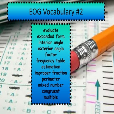 EOG Vocab 1 | PPTX