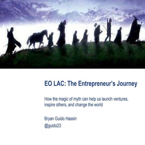 The Entrepreneur's Journey - We Are The Explorers | PPTX