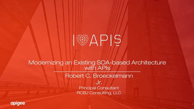 Modernizing an Existing SOA-based Architecture with APIs | PPT Modernizing an Existing SOA-based Architecture with APIs | PPT