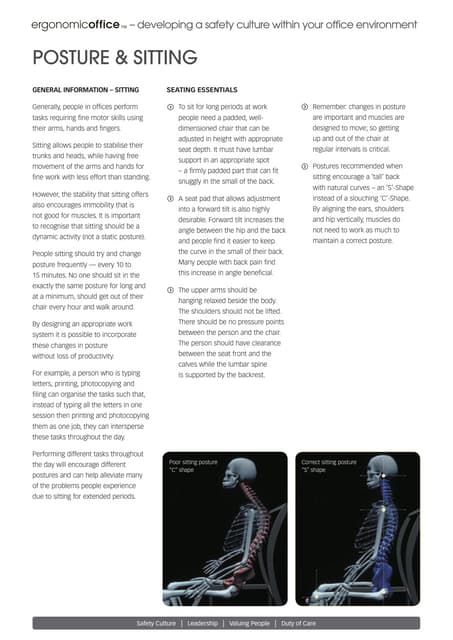 Upright Sitting Position Evaluation | PDF