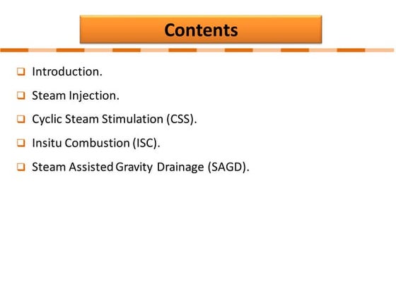 EOR- enhance oil recovery | PPT