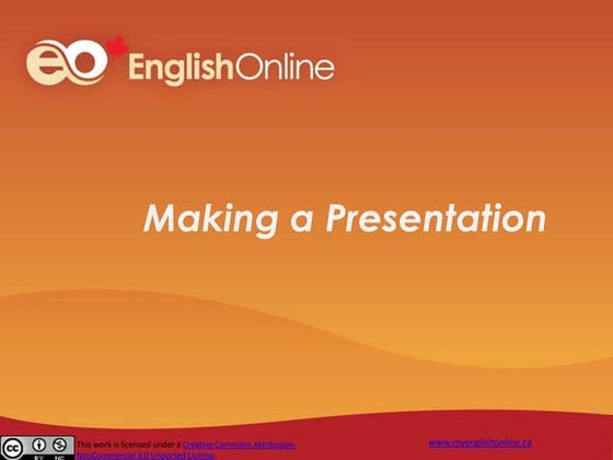 Example script for presenter | PPT