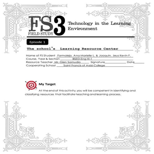 FS3 Episode 1 | DOCX