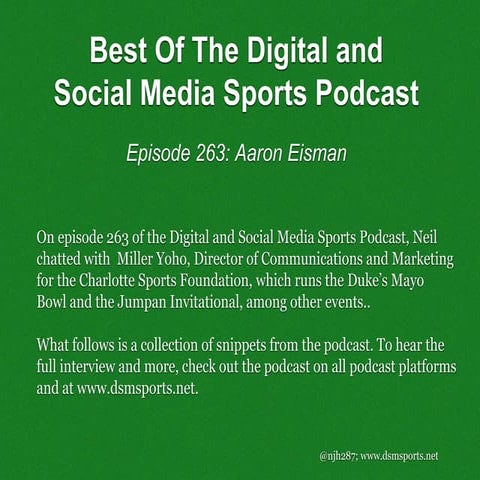 Episode 263 Snippets: Aaron Eisman of Eisman Digital Consulting | PPT