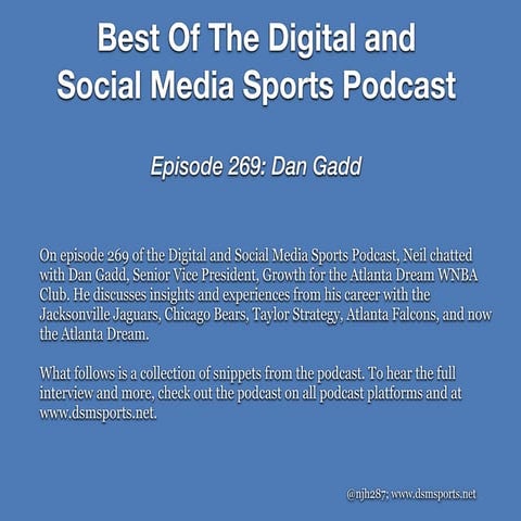 Atlanta Dream Exec Dan Gadd on Driving Fan Engagement and Growth ...