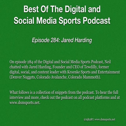 Jared Harding on building brands, developing digital strategy, and ...