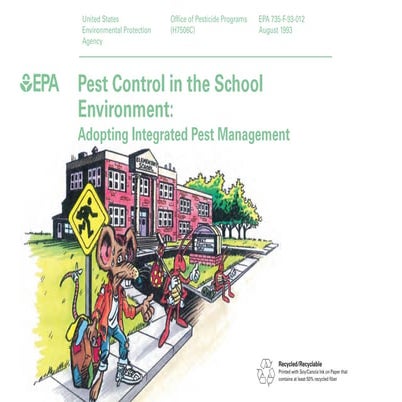 Pest Control in the School Environment: Adopting Integrated Pest ...