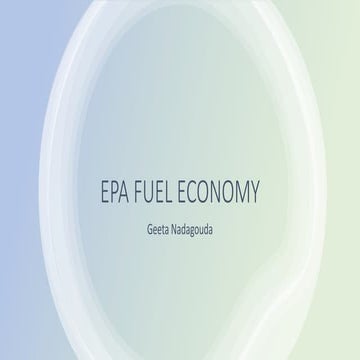 Fuel Consumption of company vehicles. | PPT