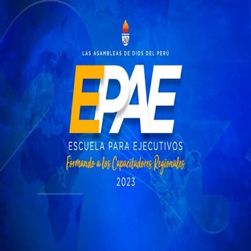 EPAE PARA ESTUDIANTES MINISTROS DE LADPpptx | PPTX