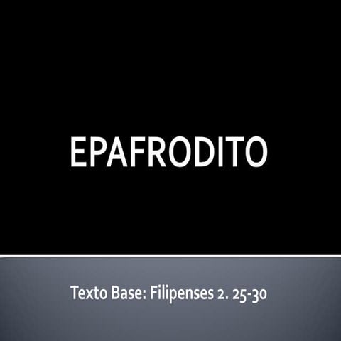 Epafrodito | PPT