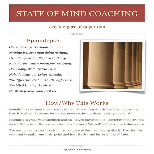 Jade Handy, Head coach at State of mind coaching & training