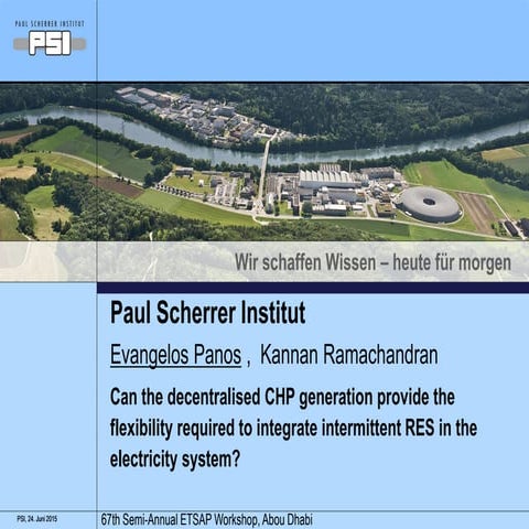 Can the decentralized CHP generation provide the flexibility required ...