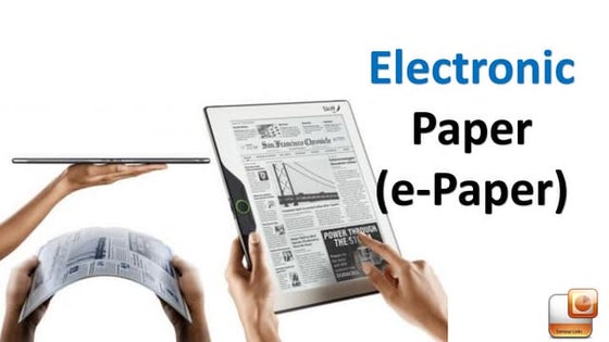 E-PAPER TECHNOLOGY | PPT