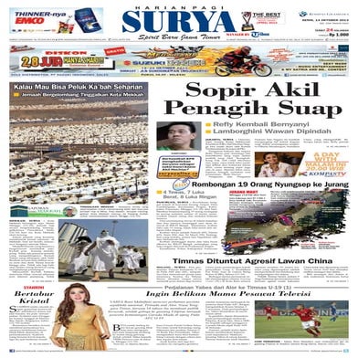 Epaper surya 21 oktober 2013 | PDF