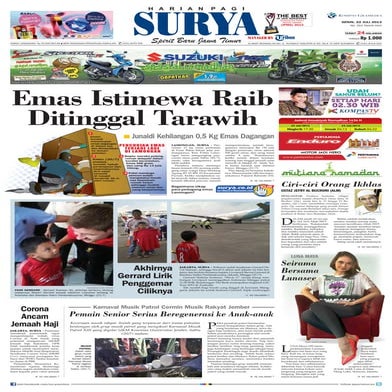 Epaper Surya 26 Juli 2013 | PDF