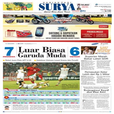 Epaper Surya 23 September 2013 | PDF