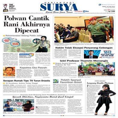 Epaper surya 29 juni 2013 | PDF