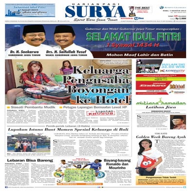 Epaper Surya 7 Agustus 2013 | PDF