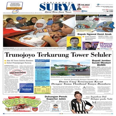 Epaper Surya 12 September 2013 | PDF