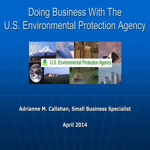 Doing Business with the EPA | PPT