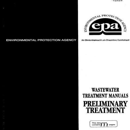 Epa water treatment_manual_preliminary | PDF