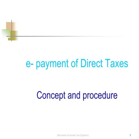 E Payment Procedure | PDF
