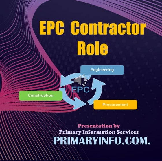 Engineering, procurement and construction (EPC) projects | PPTX ...
